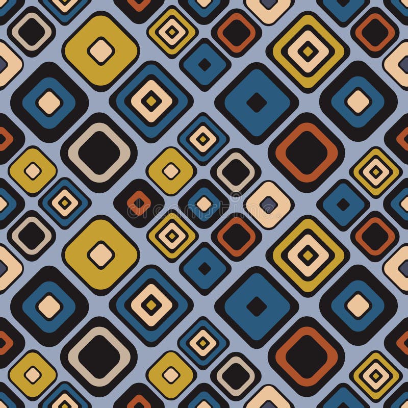 Vector Seamless Pattern, Graphic Illustration Stock Vector ...