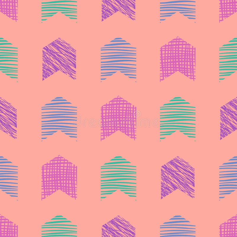 Vector Seamless Pattern, Graphic Illustration Stock Vector ...