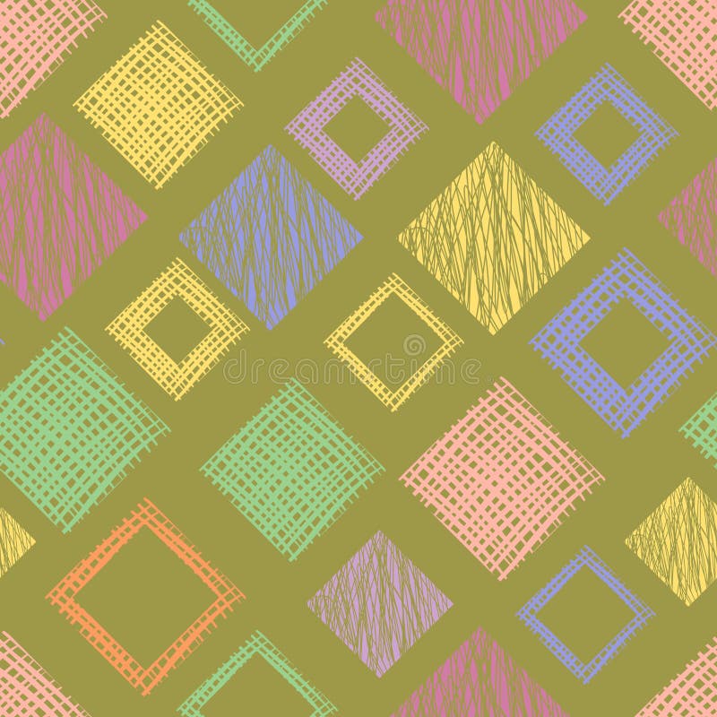 Vector Seamless Pattern, Graphic Illustration Stock Vector ...