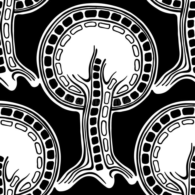 Vector Seamless Pattern, Graphic Illustration Stock Vector ...