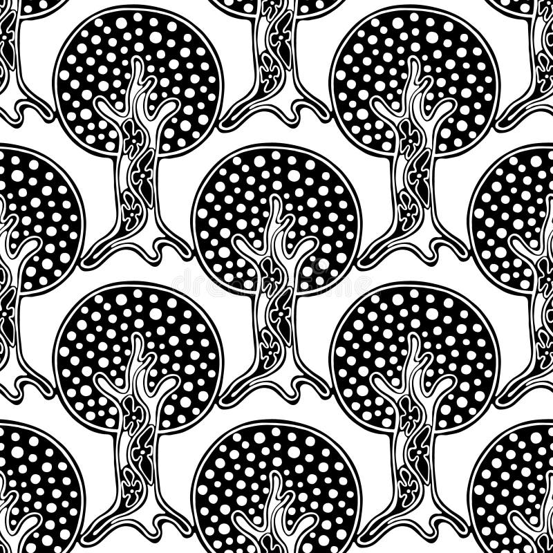 Root Pattern Black White Coloring Stock Illustrations – 64 Root Pattern ...