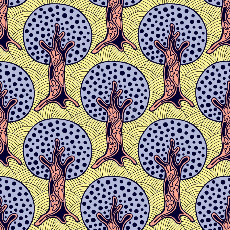 Vector Seamless Pattern, Graphic Illustration Stock Vector ...