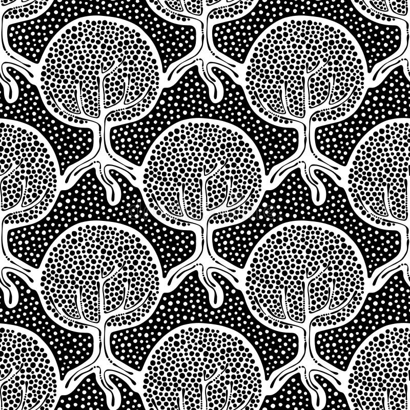 Vector Seamless Pattern, Graphic Illustration Stock Vector ...