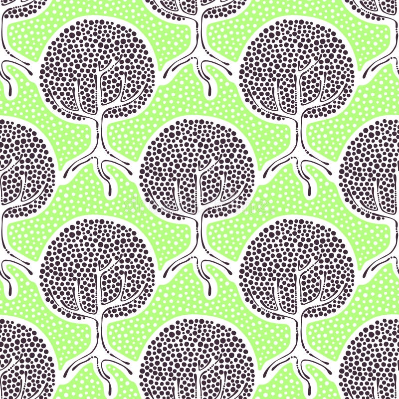Vector Seamless Pattern, Graphic Illustration Stock Vector ...