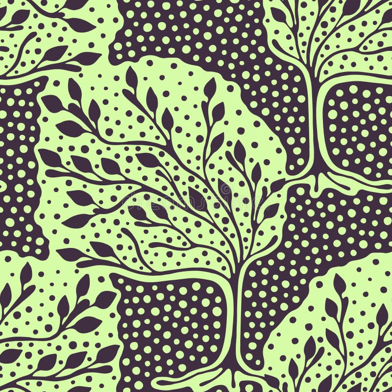 Vector Seamless Pattern, Graphic Illustration Stock Vector ...