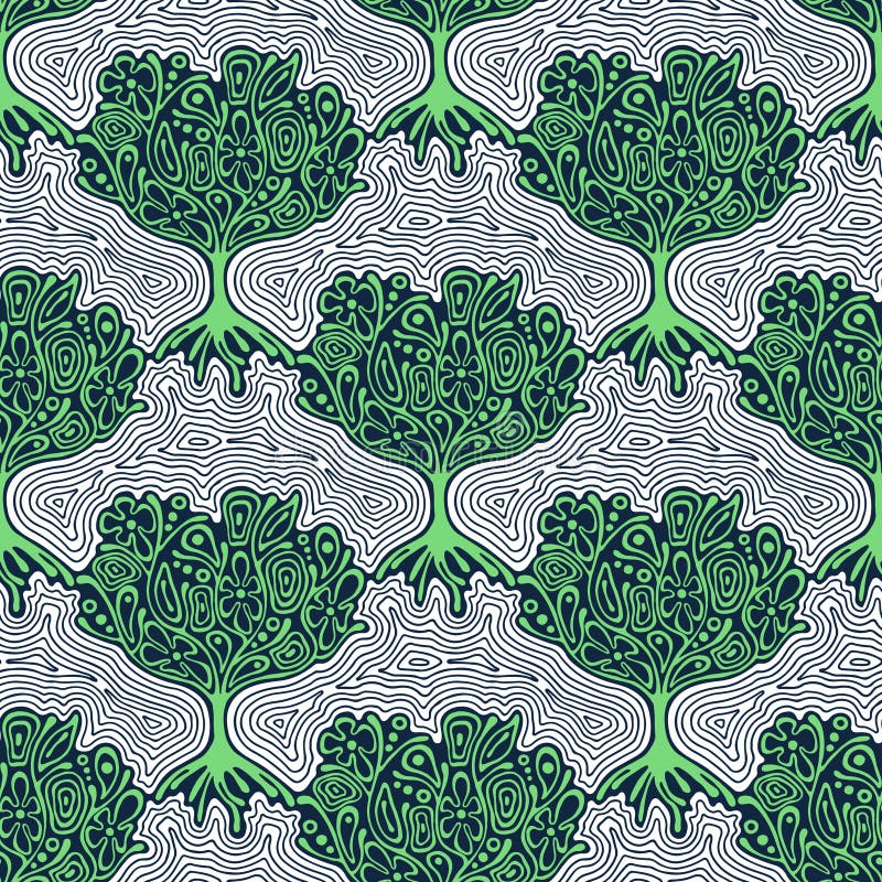 Vector Seamless Pattern, Graphic Illustration Stock Vector ...