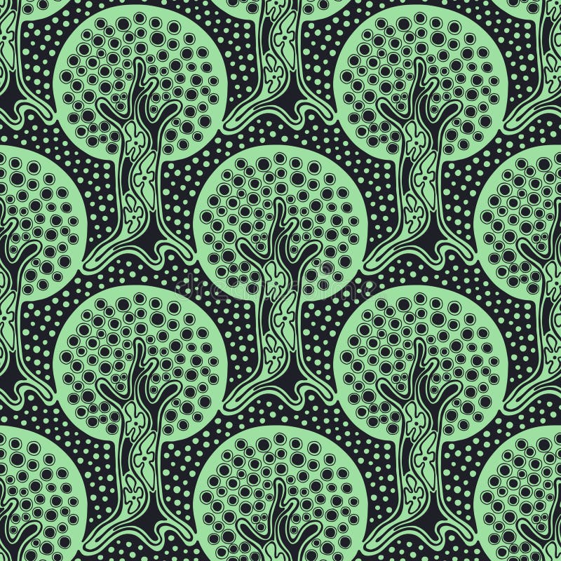 Vector Seamless Pattern, Graphic Illustration Stock Vector ...