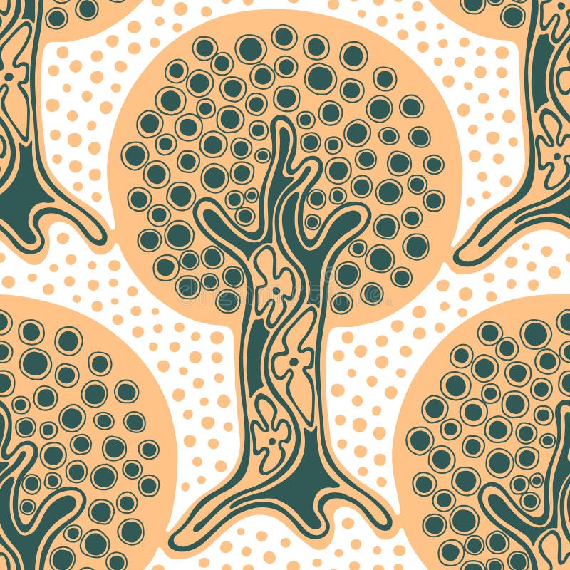 Vector Seamless Pattern, Graphic Illustration Stock Vector ...