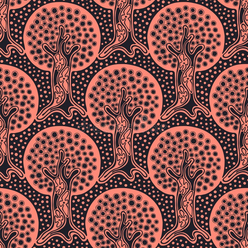 Vector Seamless Pattern, Graphic Illustration Stock Vector ...