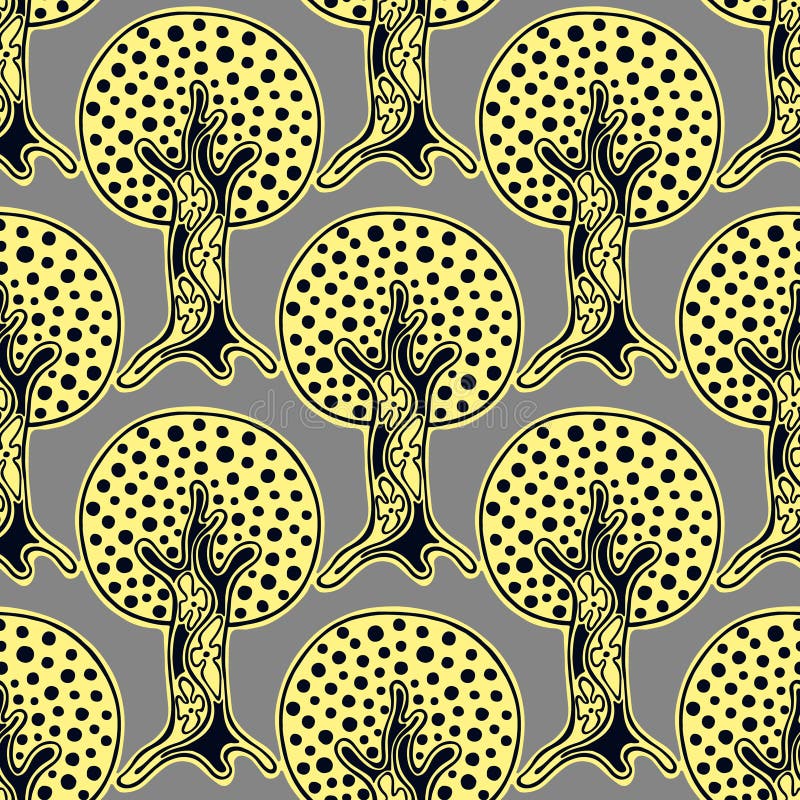 Vector Seamless Pattern, Graphic Illustration Stock Vector ...