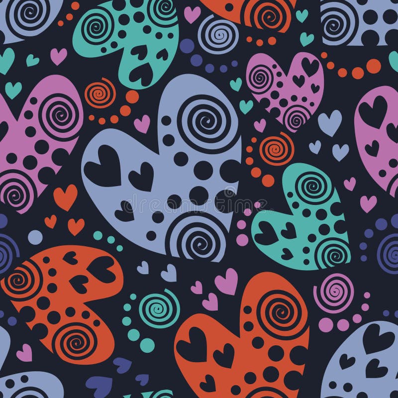 Vector Seamless Pattern, Graphic Illustration Stock Vector ...