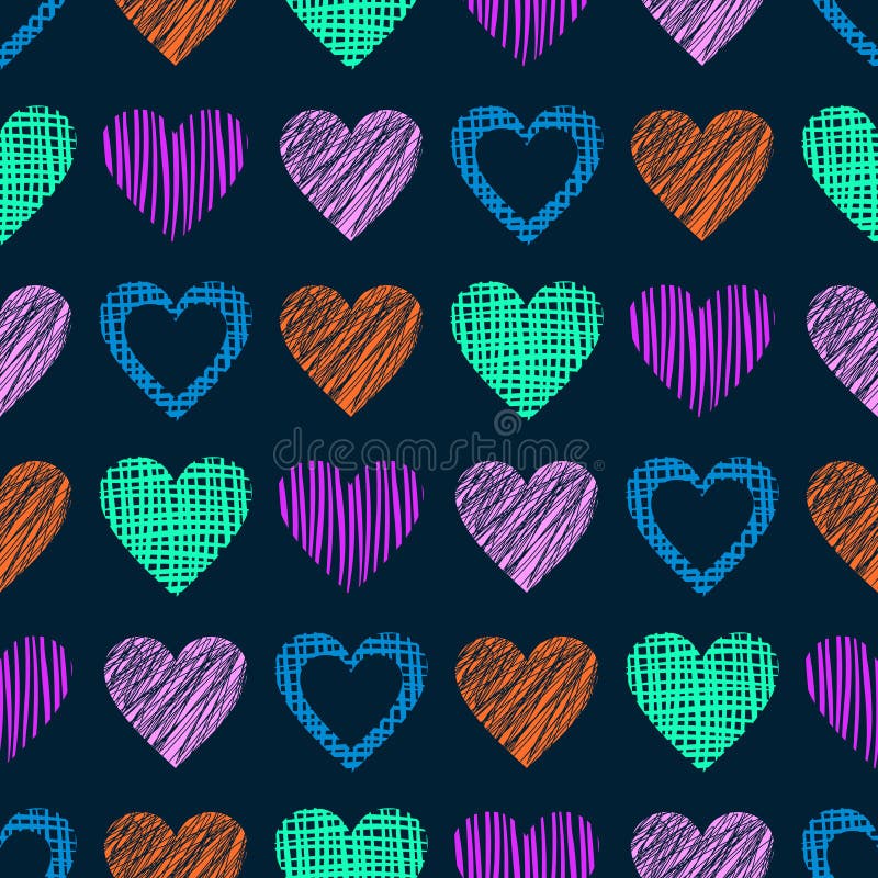 Vector Seamless Pattern, Graphic Illustration Stock Vector ...