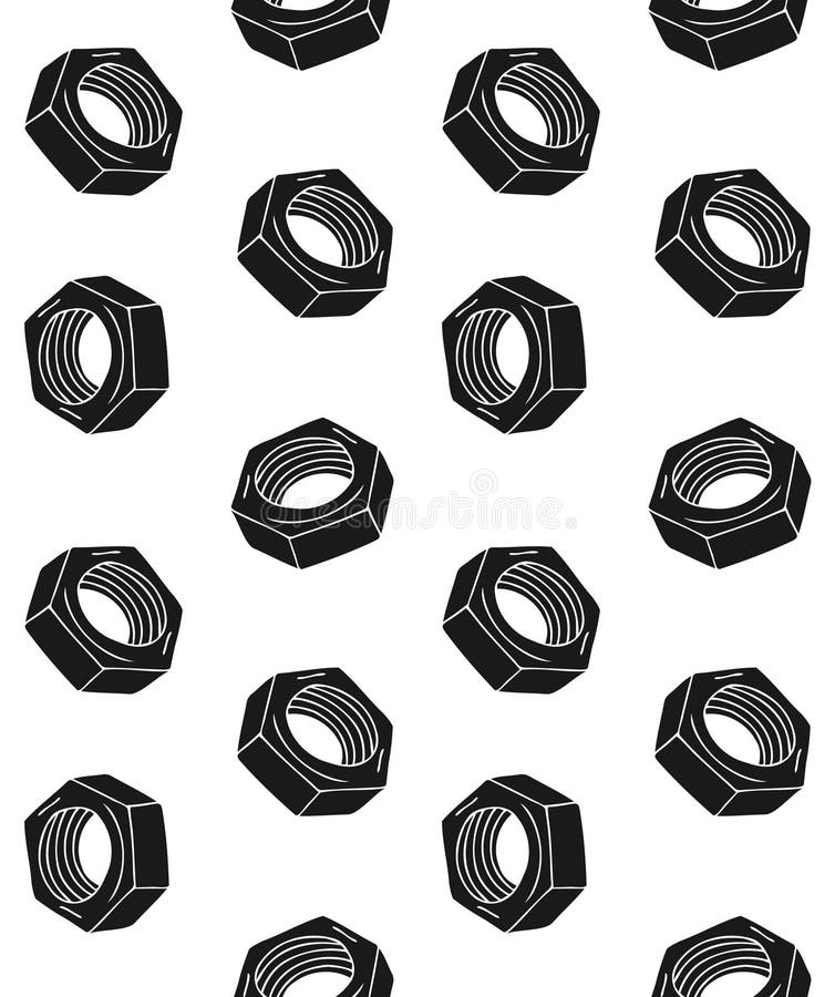 Vector Seamless Pattern of Hand Drawn Stock Vector - Illustration of ...