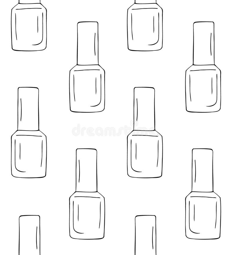 Sketch Outline Nail Polish Stock Illustrations – 541 Sketch Outline ...