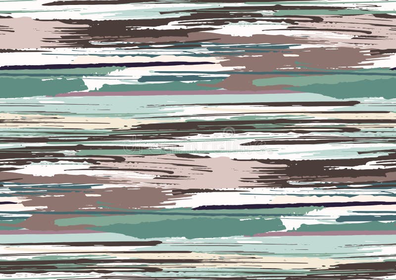 Vector Seamless Pattern with Hand Drawn Rough Edges Textured Brush ...