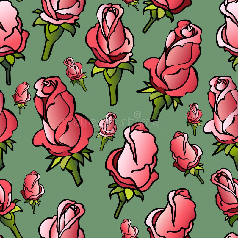 Sketched Roses Stock Illustrations – 222 Sketched Roses Stock ...