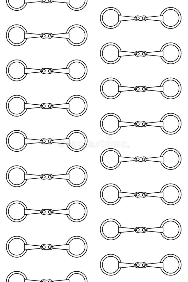 Vector Snaffle Bit Horse Stock Illustrations – 198 Vector Snaffle Bit ...