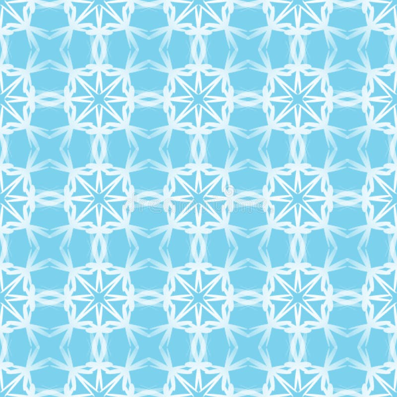 Vector Seamless Pattern with Ice Pattern on Glass. Winter Background ...