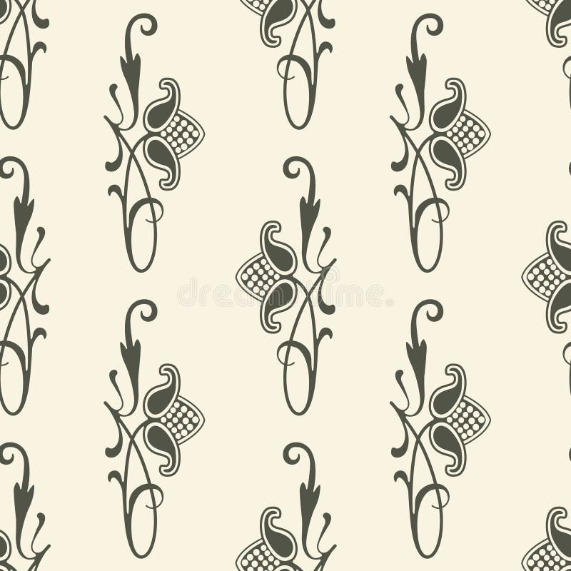 Vector seamless pattern stock vector. Illustration of abstract - 49598095