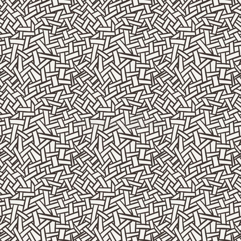 Vector Seamless Pattern of Intertwined Ribbons Stock Vector ...