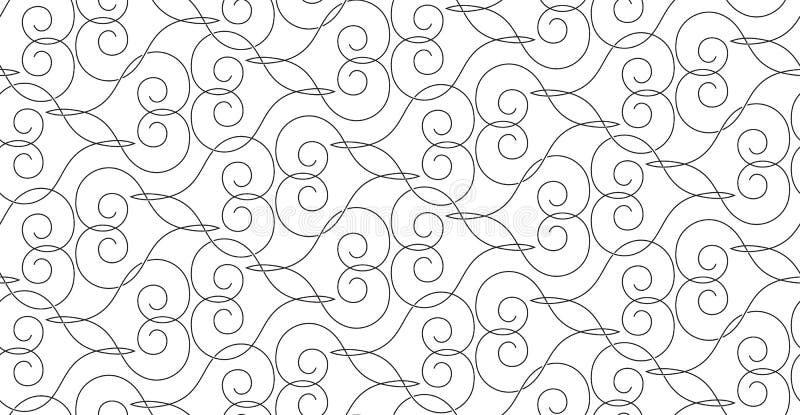 Intertwining Pattern Black White Stock Illustrations – 238 Intertwining ...