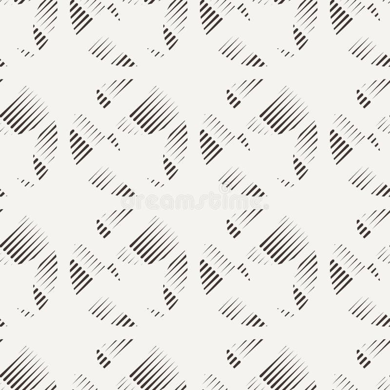 Vector Seamless Pattern of Lines Stock Vector - Illustration of repeat ...