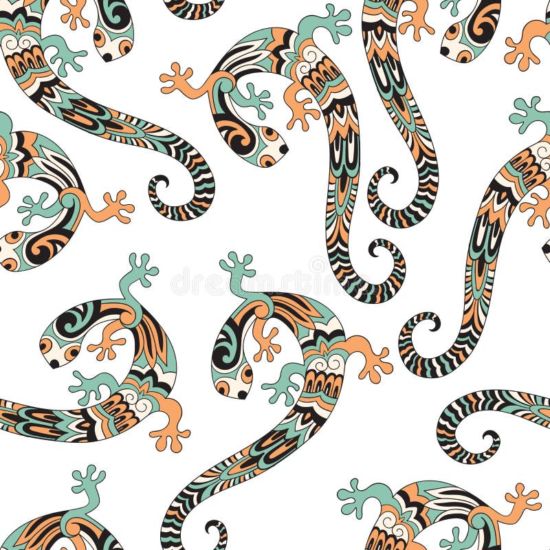 Lizards Two Stock Illustrations – 75 Lizards Two Stock Illustrations ...