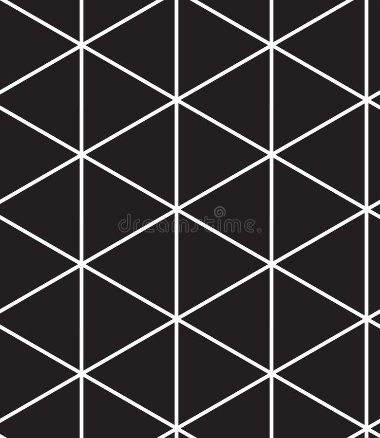 Vector Seamless Pattern. Modern Linear Geometric Texture Stock Vector ...