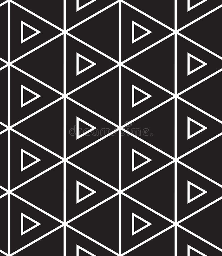 Vector Seamless Pattern. Modern Linear Geometric Texture Stock Vector ...