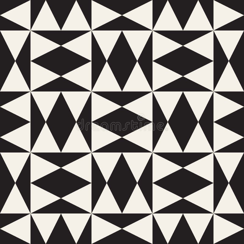 Vector Seamless Pattern. Modern Stylish Abstract Texture. Repeating ...