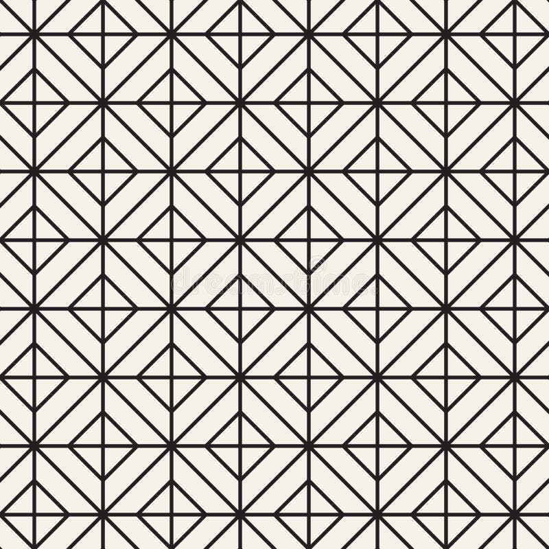 Vector Seamless Pattern. Modern Stylish Abstract Texture. Repeating ...