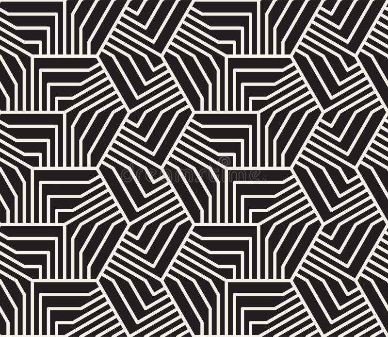 Vector Seamless Pattern. Modern Stylish Abstract Texture Stock ...