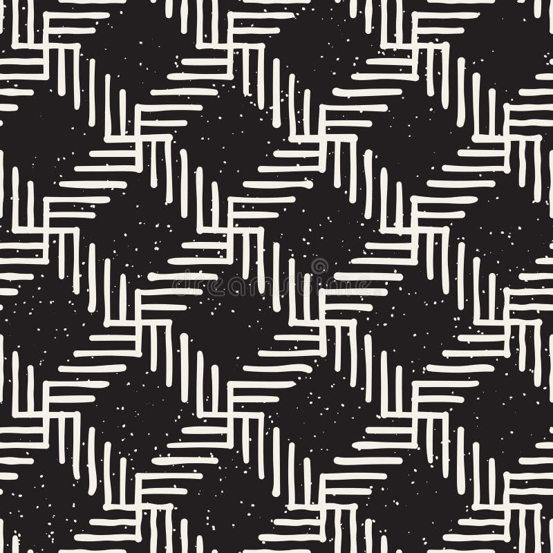 Vector Seamless Pattern. Modern Stylish Abstract Texture Stock Vector ...