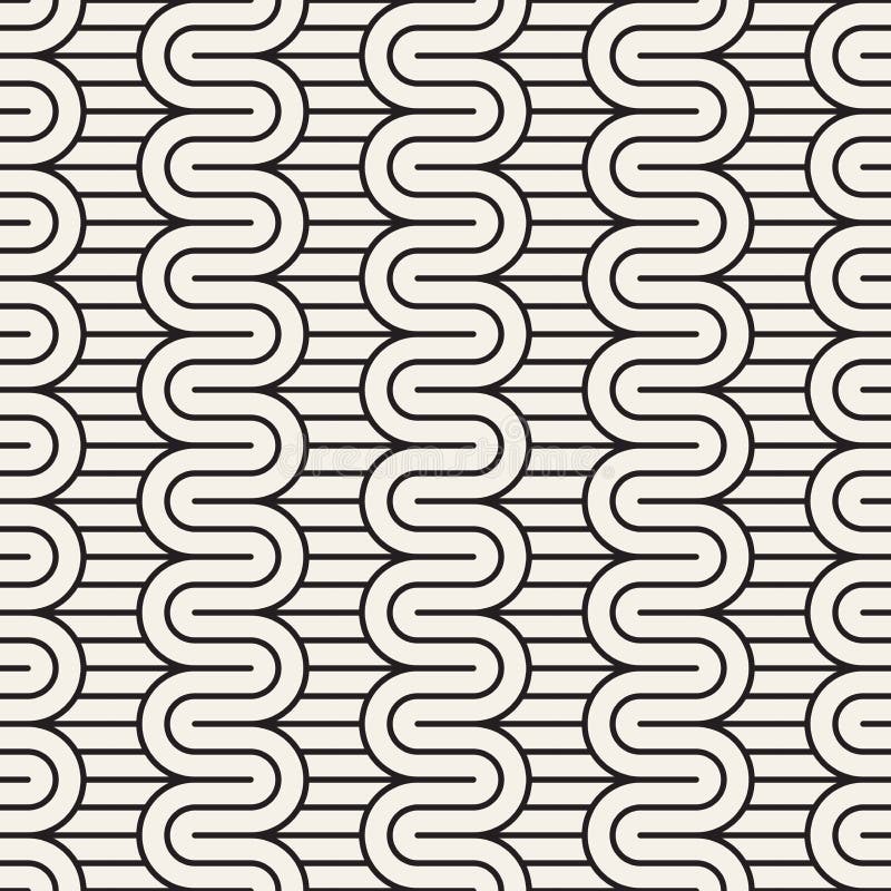 Vector Seamless Pattern. Modern Stylish Abstract Texture. Repeating ...