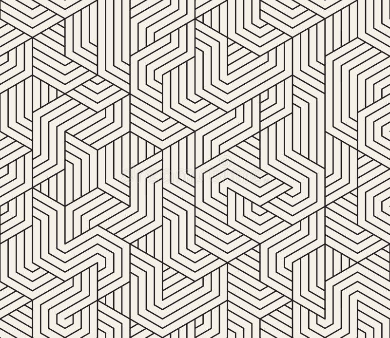 Vector Seamless Pattern. Modern Stylish Abstract Texture Stock Vector ...