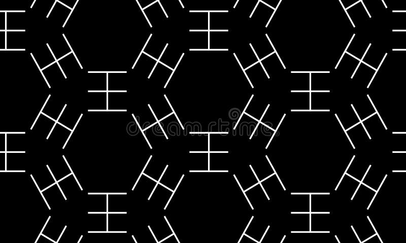 Vector Seamless Black and White Morphing Halftone Grid Gradient Pattern ...