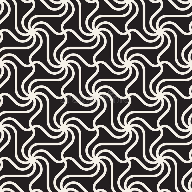 Vector Seamless Pattern. Modern Stylish Abstract Texture. Repeating ...