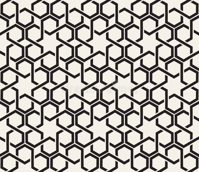 Vector Seamless Pattern. Modern Stylish Abstract Texture Stock ...