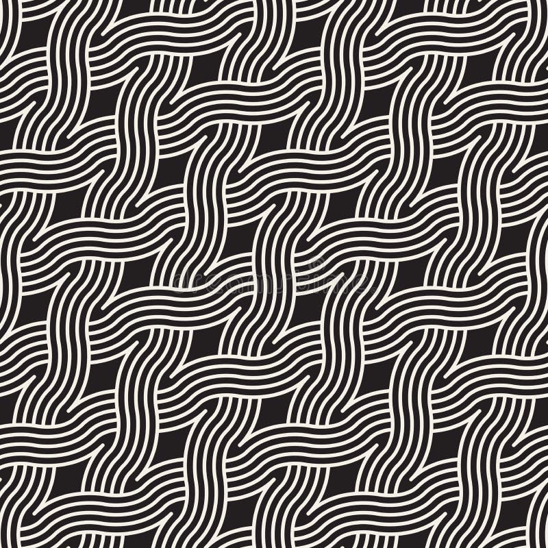 Vector Seamless Pattern. Modern Stylish Abstract Texture. Repeating ...