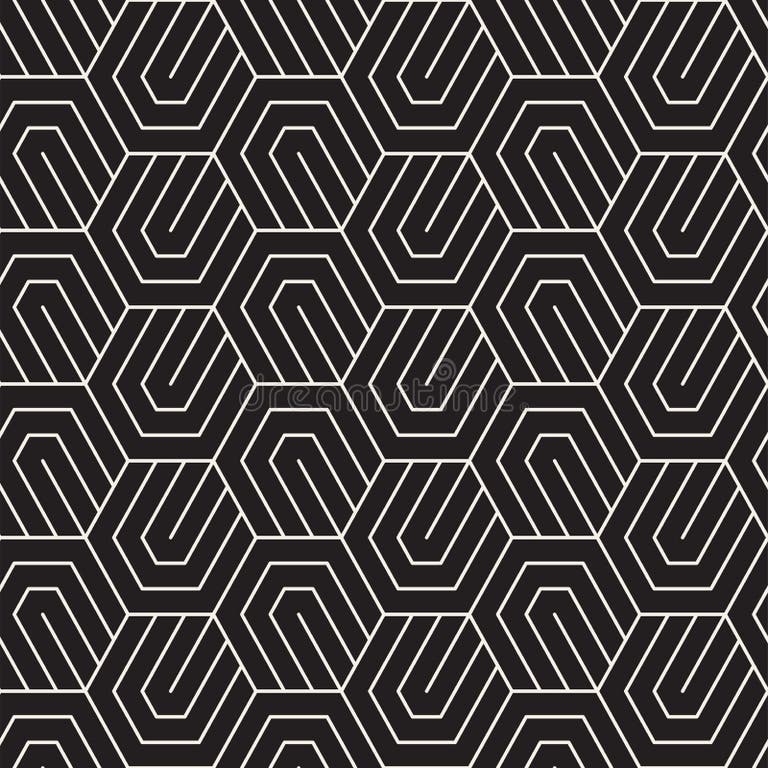 Vector Seamless Pattern. Modern Stylish Abstract Texture. Repeating ...