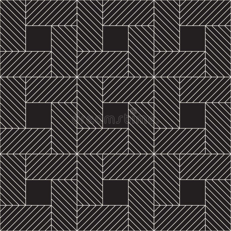 Vector Seamless Pattern. Modern Stylish Abstract Texture. Repeating ...