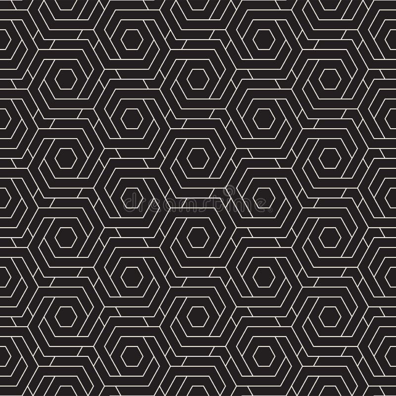 Vector Seamless Pattern. Modern Stylish Abstract Texture. Repeating ...
