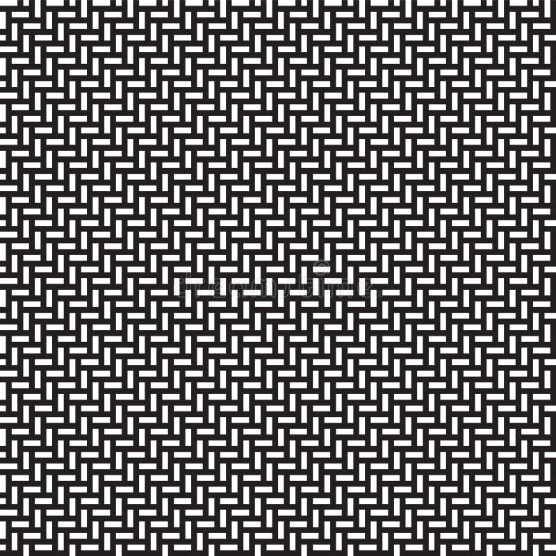 Vector Seamless Pattern. Modern Stylish Texture with Monochrome Trellis ...