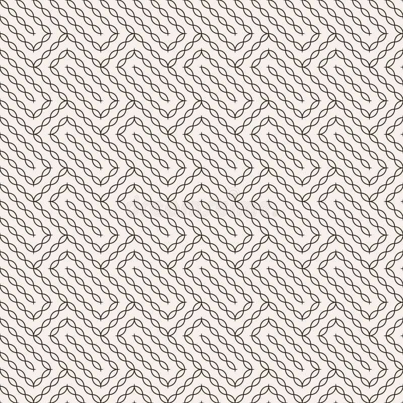 Repeating the Original Decorative Satin Stitch Stock Illustration ...