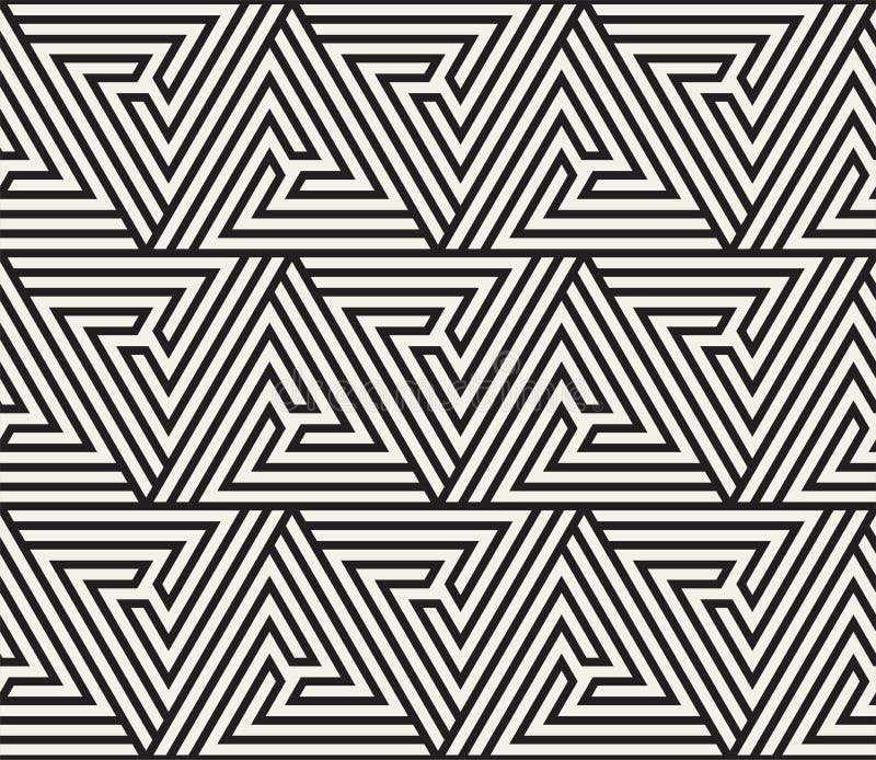 Vector Seamless Pattern. Modern Stylish Texture. Repeating Geometric ...