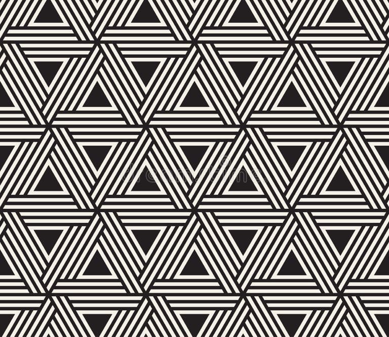 Vector Seamless Pattern. Modern Stylish Texture. Repeating Geometric ...