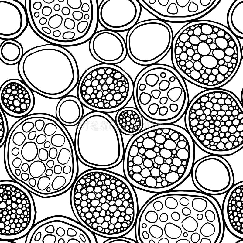 Vector Pattern. Stylish Structure of Natural Cells Stock Vector ...