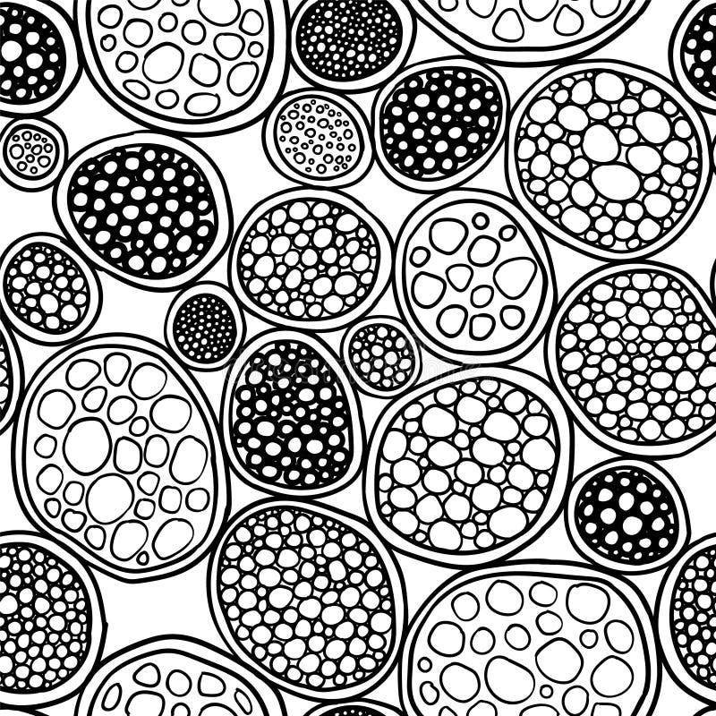 Vector Pattern. Stylish Structure of Natural Cells Stock Vector ...