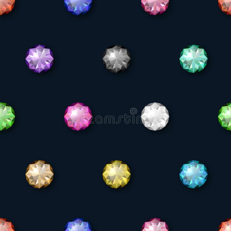 Colored Vector Diamonds Stock Illustrations – 1,962 Colored Vector ...
