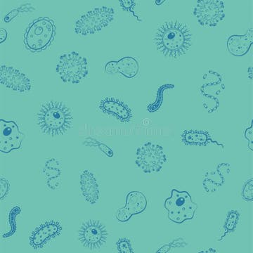 Stylized Germs Stock Illustrations – 178 Stylized Germs Stock ...